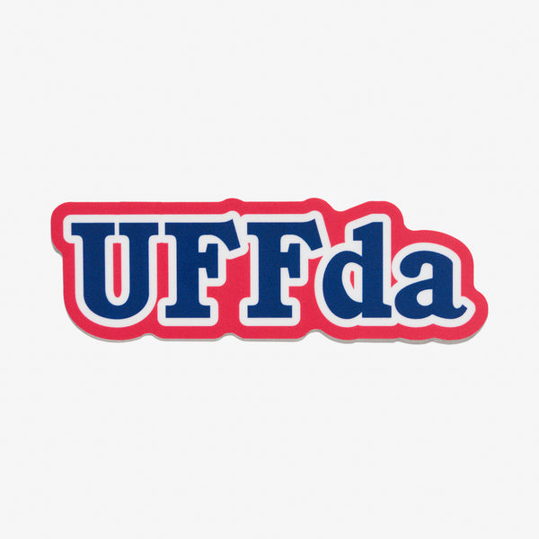 Uffda Sticker – Vesterheim Museum Store