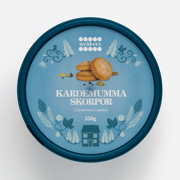 Cardamom Cookies in a Plastic Tub by Nyåker's – Vesterheim Museum Store
