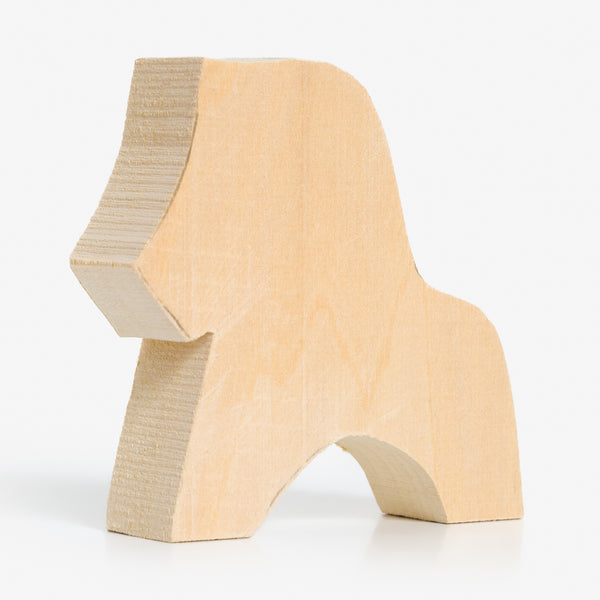 Dala Horse Sleek Blank by Harley Refsal – Vesterheim Museum Store