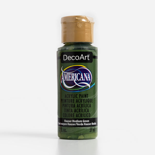 Deco Art Americana Acrylic Paint - Hauser Medium Green – Vesterheim ...