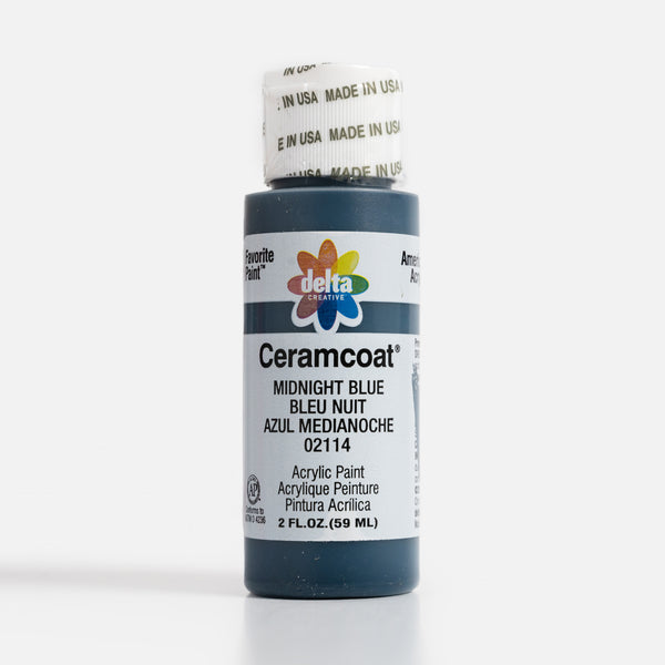Delta Ceramcoat Acrylic Paint - Midnight Blue – Vesterheim Museum Store